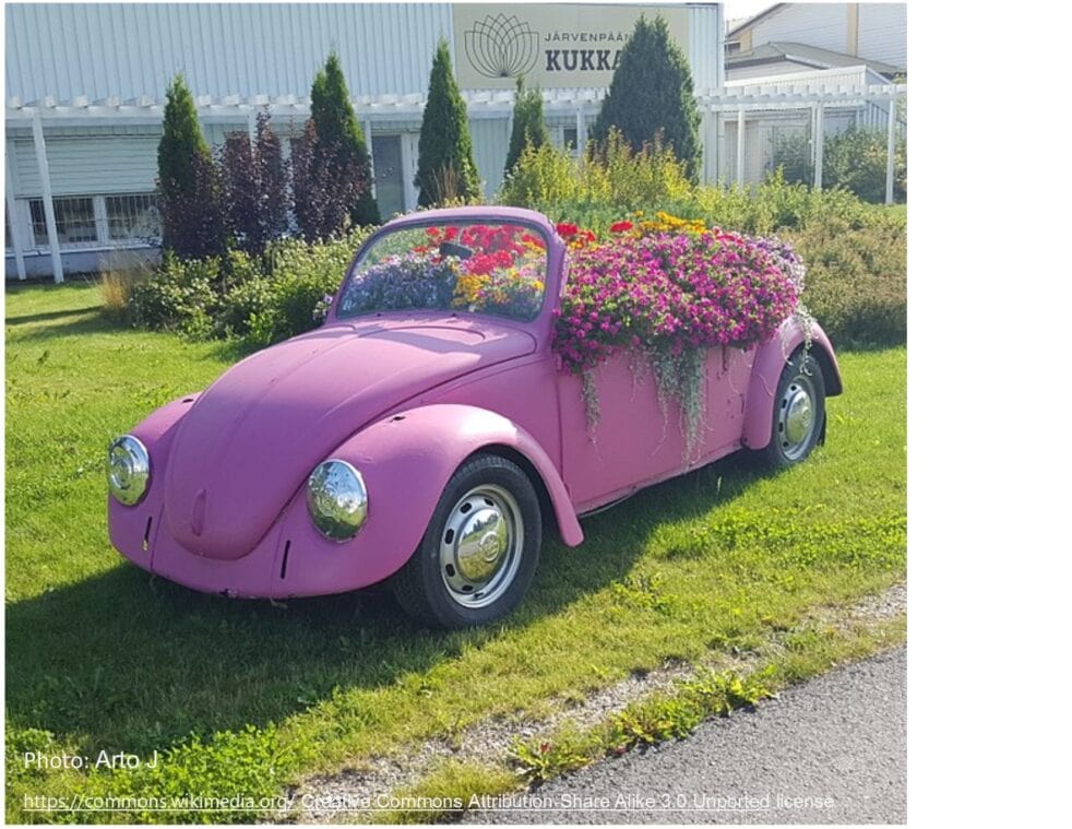 Old cars as garden art: things to think about | Make it a Garden