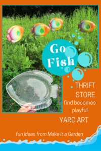 Go Fish! Thrifty yard art is a splashing success | Make it a Garden